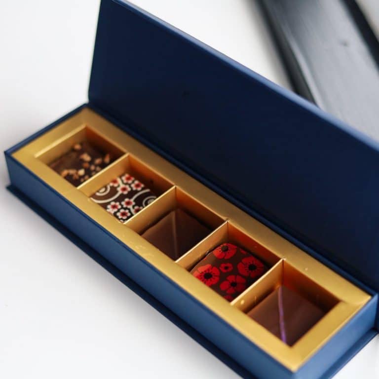 5 Piece Bonbon Praline Gift Box | Chocs 'N Boxes