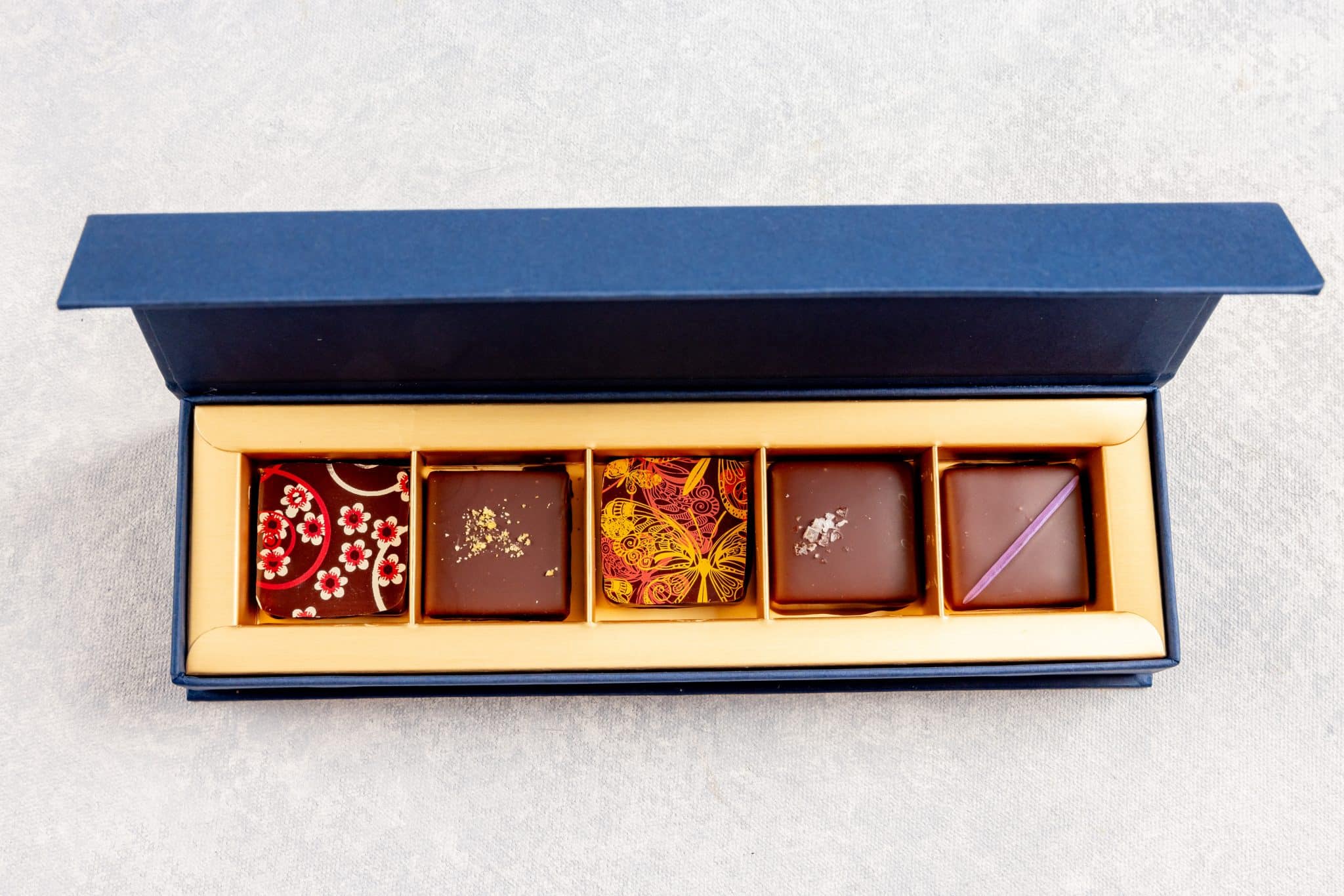 5 Piece Bonbon Praline Gift Box | Chocs 'N Boxes